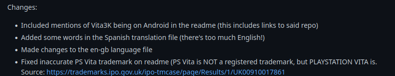 \r in update log · Issue #2330 · Vita3K/Vita3K · GitHub