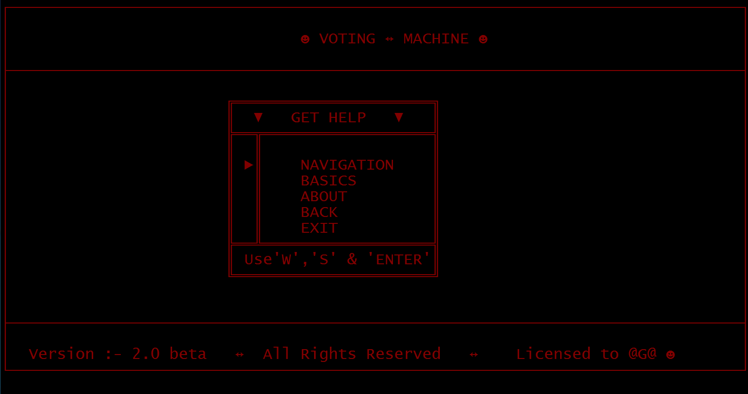 GitHub - Ambattz/Voting_Machine: Senior Secondary School Project for ...
