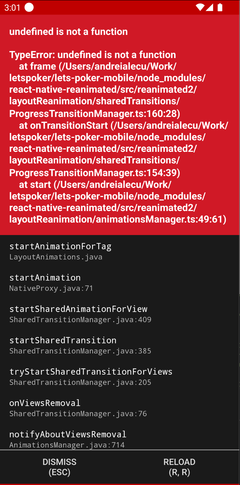 [iOS] Shared Element Transition SIGABRT crashes (reparentSharedViewsForCurrentTransition ...