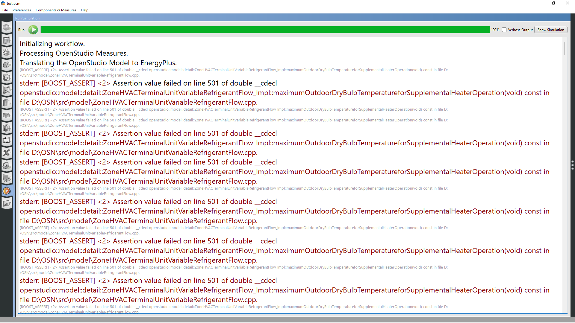 Forward Translation issue with ZoneHVACTerminalUnitVariableRefrigerantFlow · Issue #4609 · NREL ...