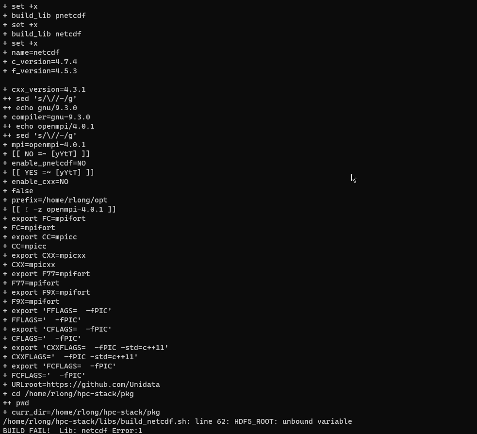 HDF5 Dependency when Stack Build Option turned Off · Issue #289 · NOAA-EMC/hpc-stack · GitHub