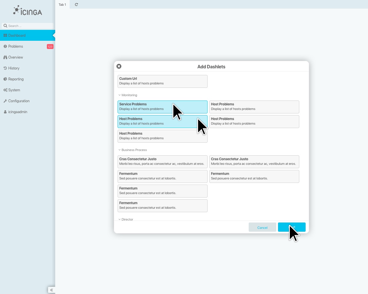 Enhanced Dashboards · Issue #3809 · Icinga/icingaweb2 · GitHub
