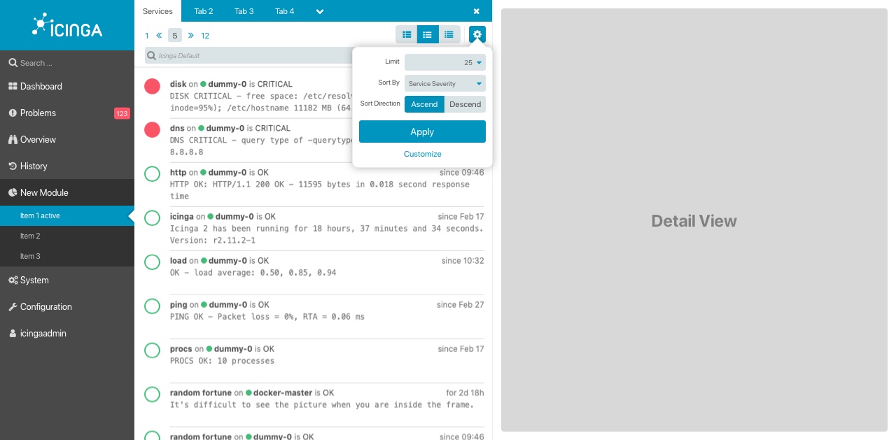 Redesign controls · Issue #4111 · Icinga/icingaweb2 · GitHub