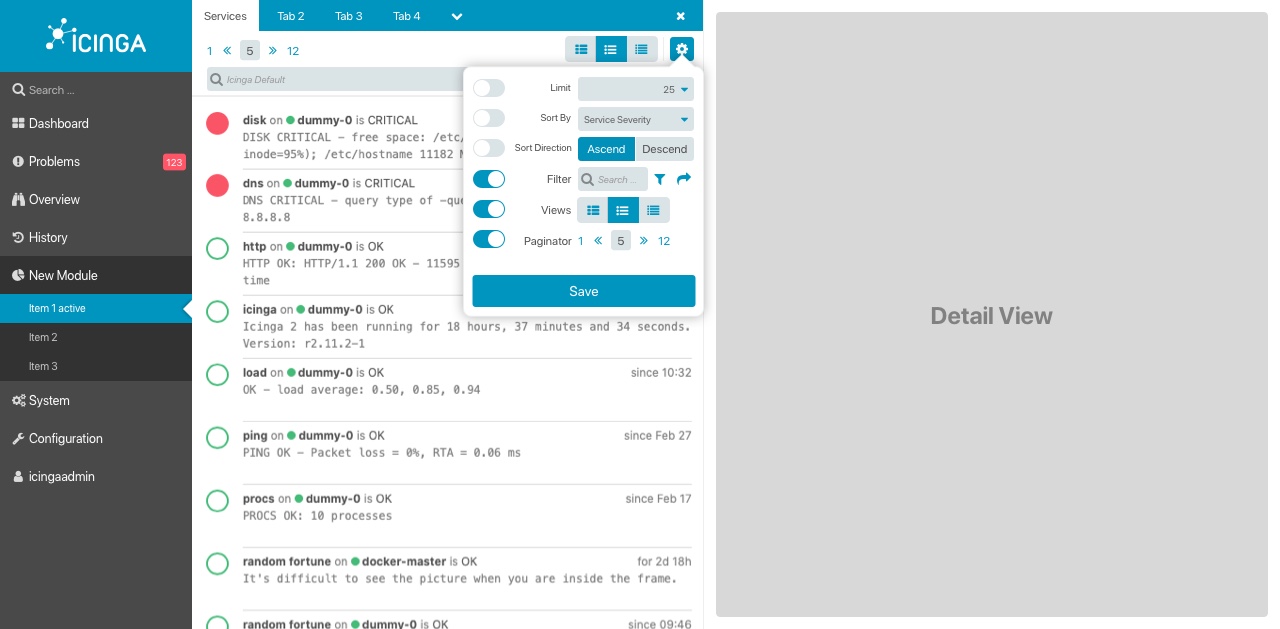Redesign controls · Issue #4111 · Icinga/icingaweb2 · GitHub