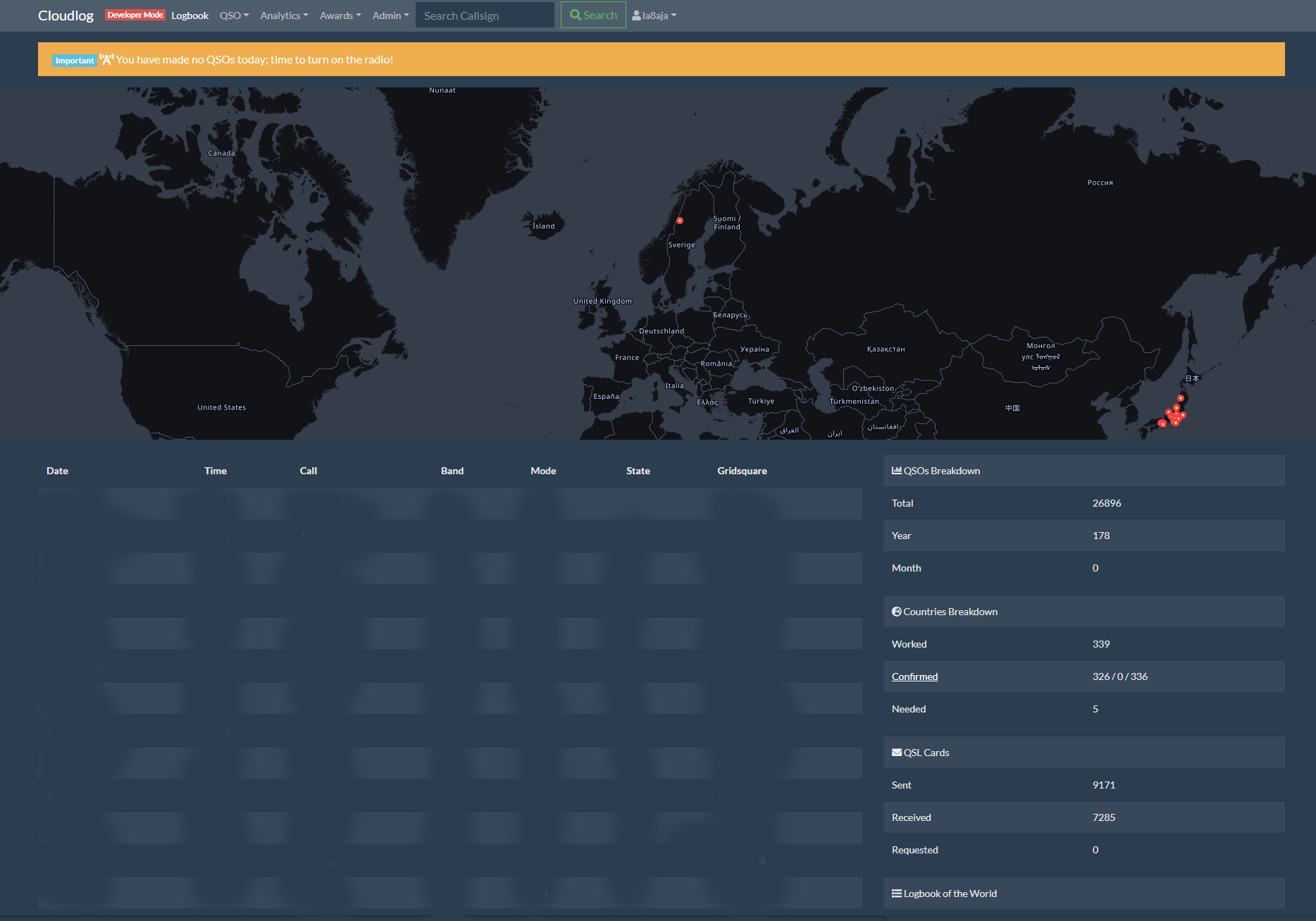 A Few Ideas From My Vhf Perspective · Magicbug Cloudlog · Discussion 1563 · Github