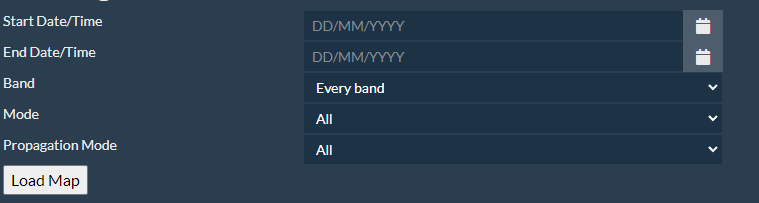 Custom Map - Allow filtering by mode / propagation · Issue #1566 · magicbug/Cloudlog · GitHub