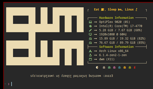 Icons and custom text · Issue #386 · fastfetch-cli/fastfetch · GitHub