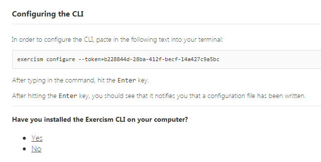 After CLI is configured, walk through asks if CLI is installed... Should be reworded... · Issue ...