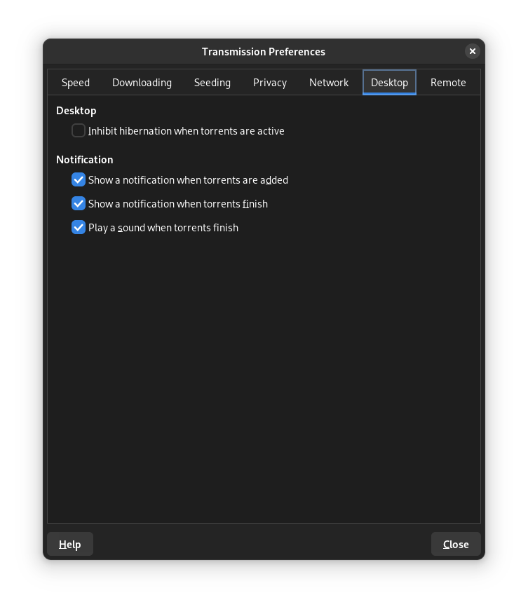 Support running in the background on Linux. · Issue #5484 · transmission/transmission · GitHub