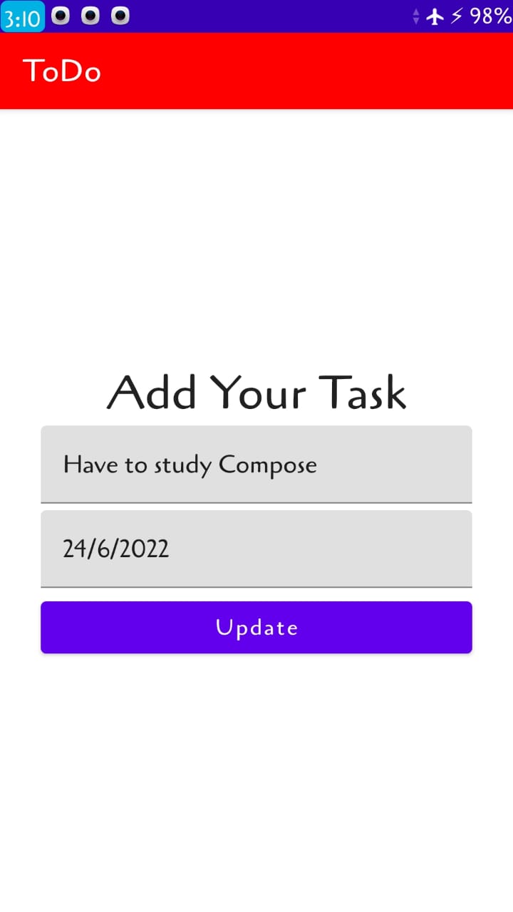 GitHub - PurnenduSamanta/ToDoWithCompose: My First Project on Compose