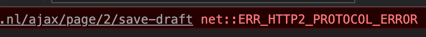 Failed to (auto) save draft · Issue #2572 · BookStackApp/BookStack · GitHub