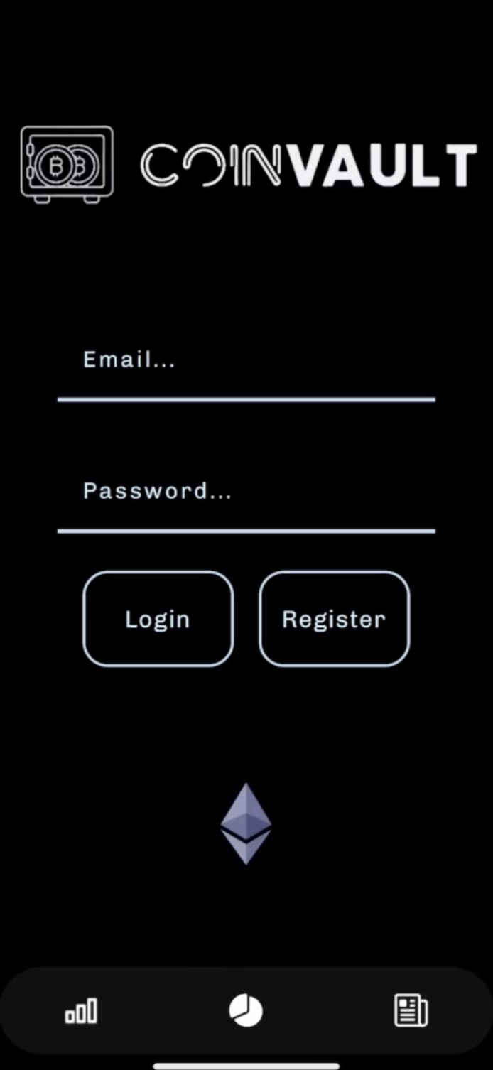 GitHub - LCappell/CoinVault: A cryptocurrency portfolio app built with ...