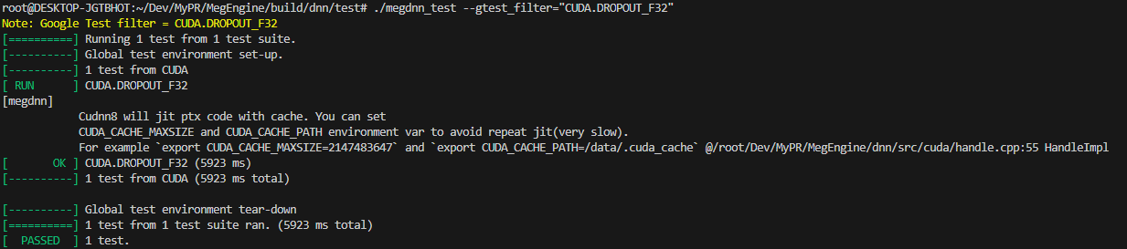 如何测试自定义的带 CUDA 后端的算子 · Issue #513 · MegEngine/MegEngine · GitHub
