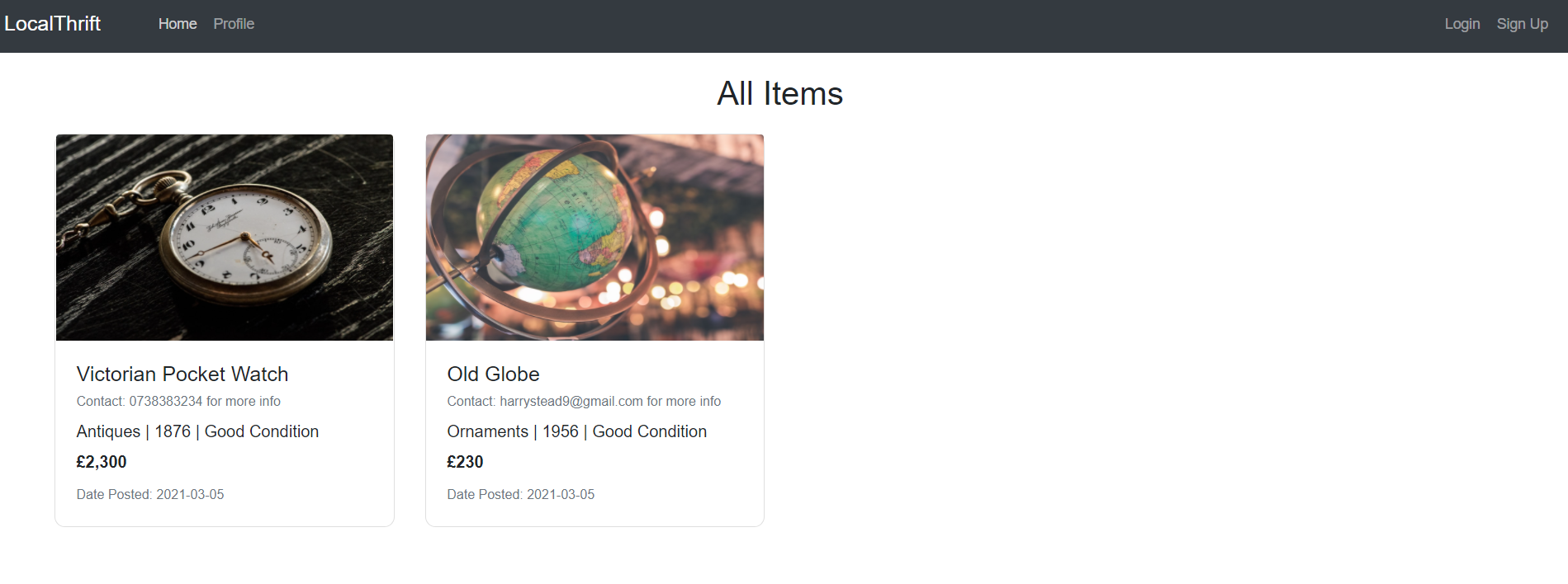 GitHub - harrystead/Full-Stack-Local-Shop