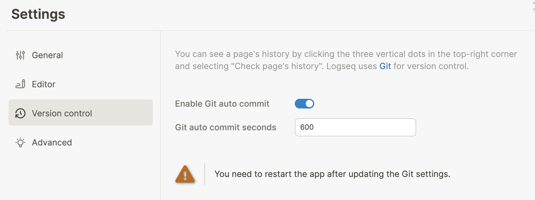 enhance: tiny improvements to Settings by devonzuegel · Pull Request #3279 · logseq/logseq · GitHub