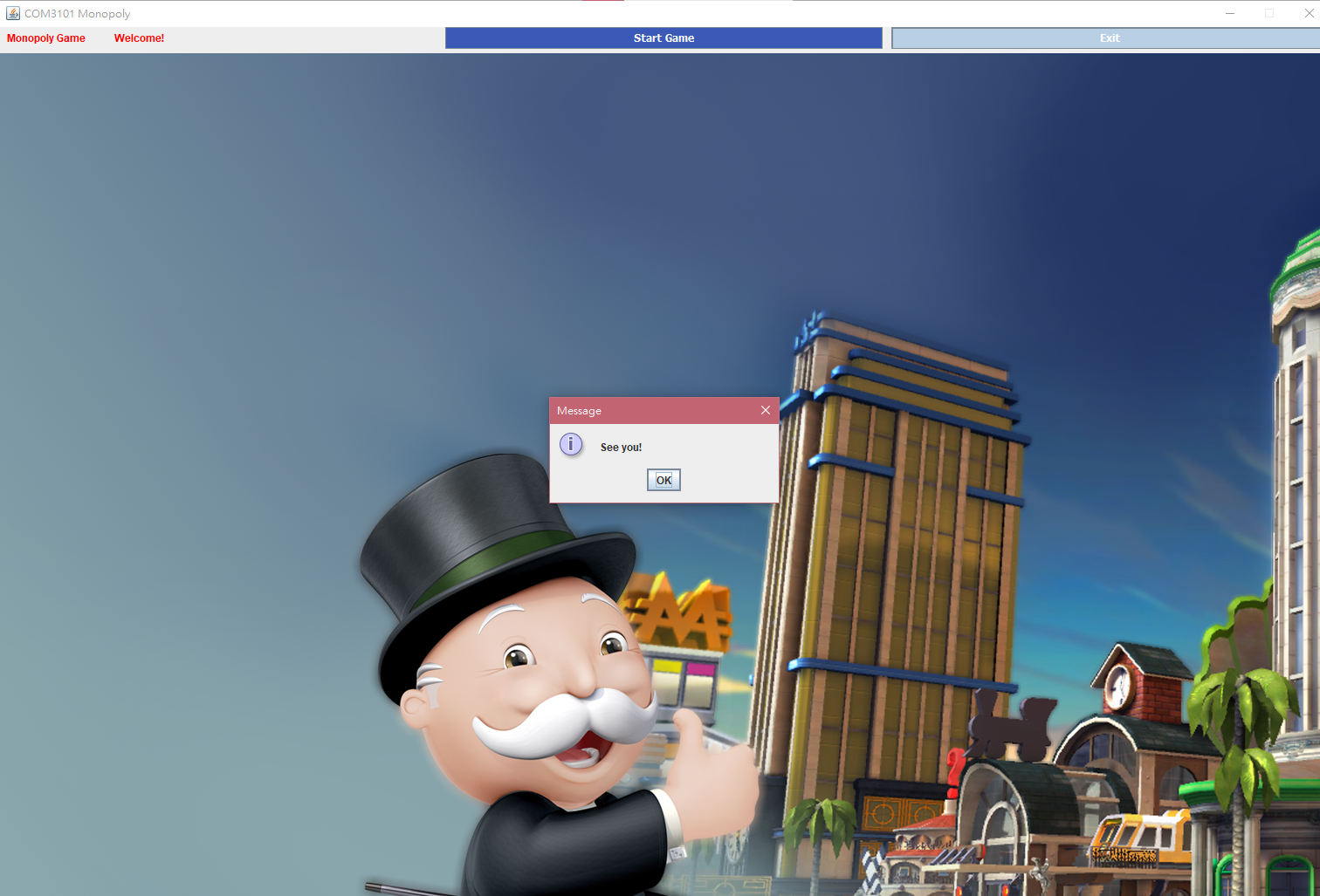 GitHub - tonyma163/MVC_MonopolyProject: Java MVC Monopoly GUI Project (author: Ma Man To Tony)