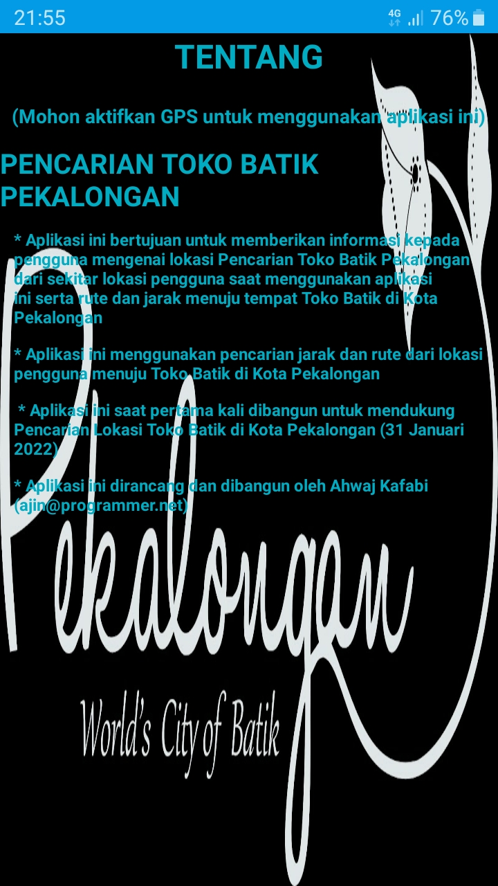 GitHub - Ahwajkafabi/Skripsi_UNPAM_ahwajkafabi_PencarianLokasiTokoBatik: "Skripsi Ahwaj Kafabi ...