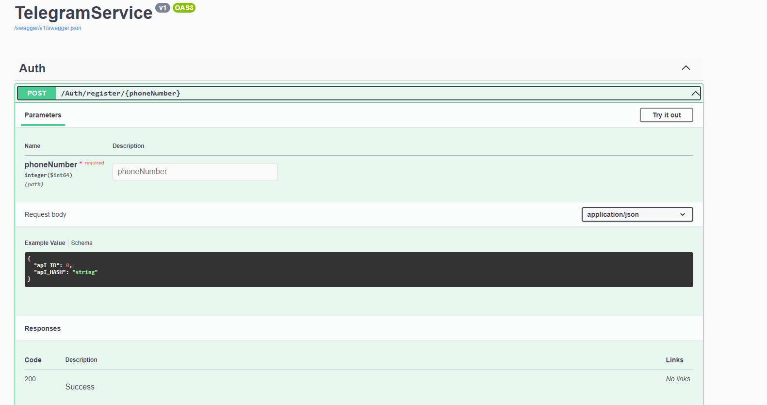 GitHub - AmirNotch/TelegramService
