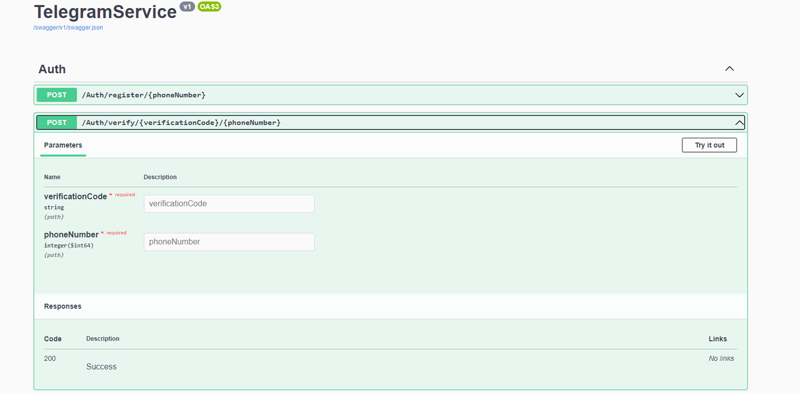 GitHub - AmirNotch/TelegramService
