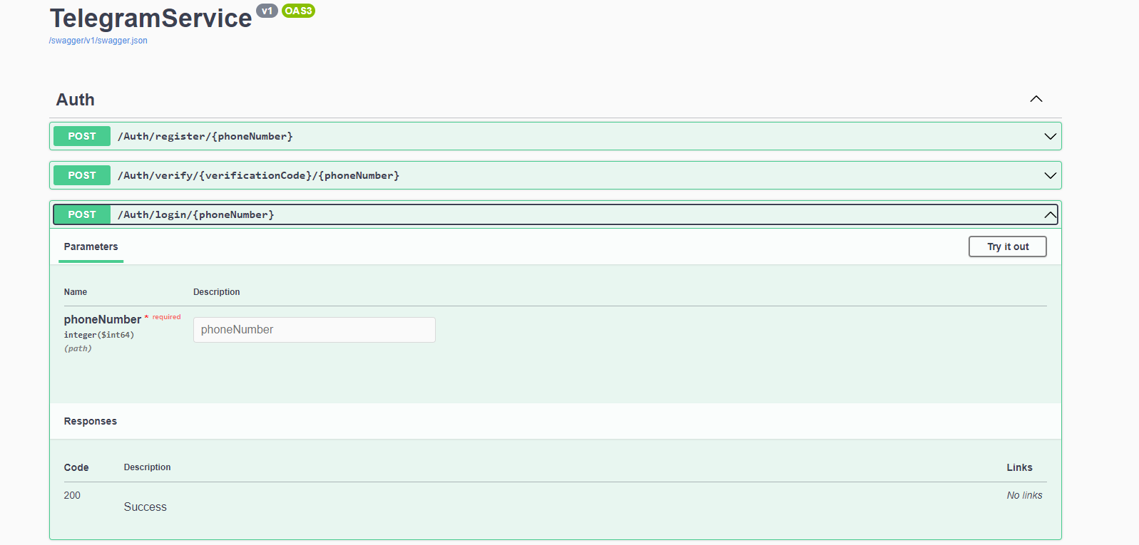 GitHub - AmirNotch/TelegramService