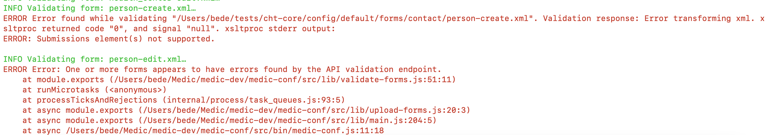 Validate xforms before uploading · Issue #331 · medic/cht-conf · GitHub