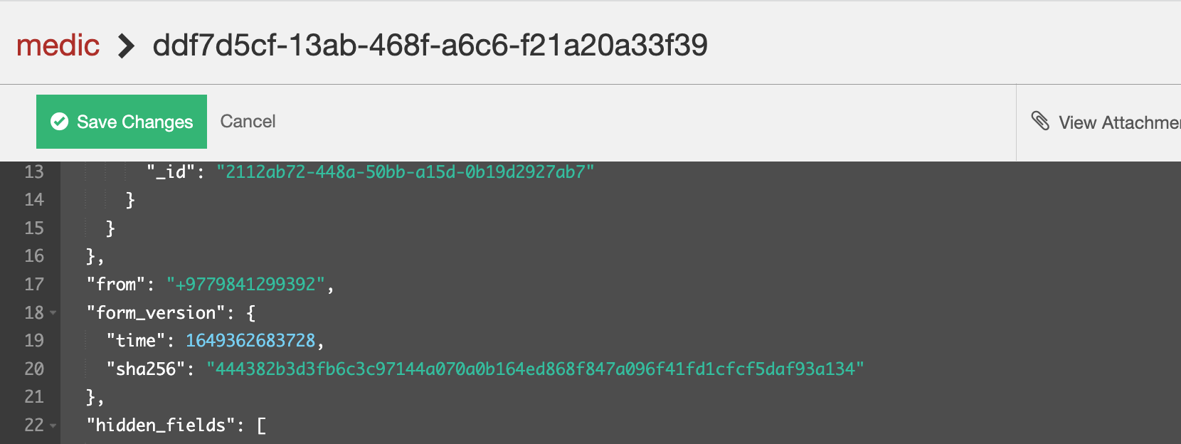 Record the form's version when saving a report · Issue #7561 · medic/cht-core · GitHub