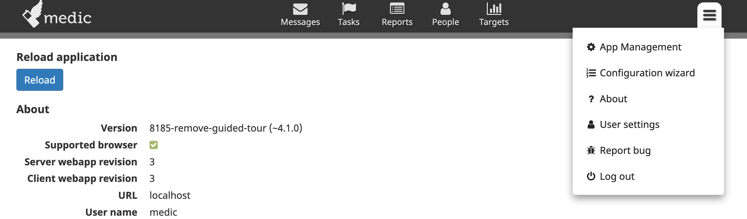 Remove Guided Tour and Welcome message · Issue #8185 · medic/cht-core · GitHub
