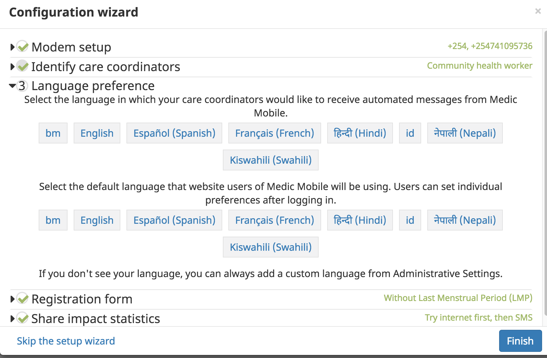 Configuration Wizard Error · Issue #3872 · medic/cht-core · GitHub