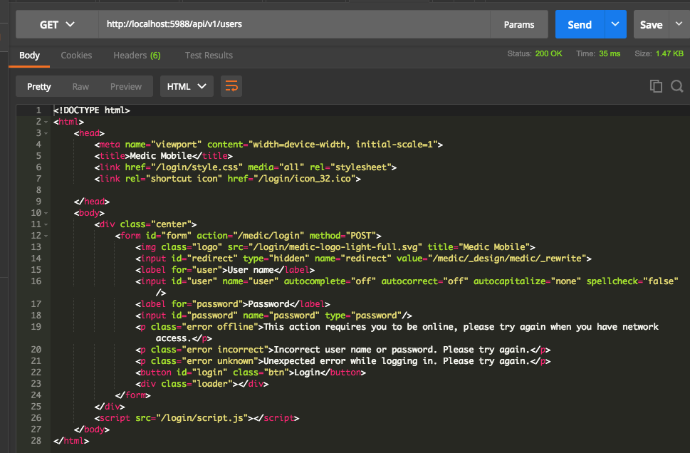 'GET api/v1/users' endpoint authentication error · Issue #4304 · medic/cht-core · GitHub