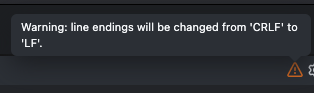 Backward "line endings will be changed" warning · Issue #13652 · desktop/desktop · GitHub