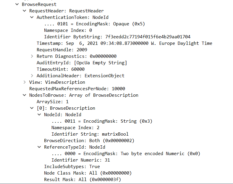 Browsing of UAVariable instance of BaseDataVariableType or Property in node-opcua server does ...