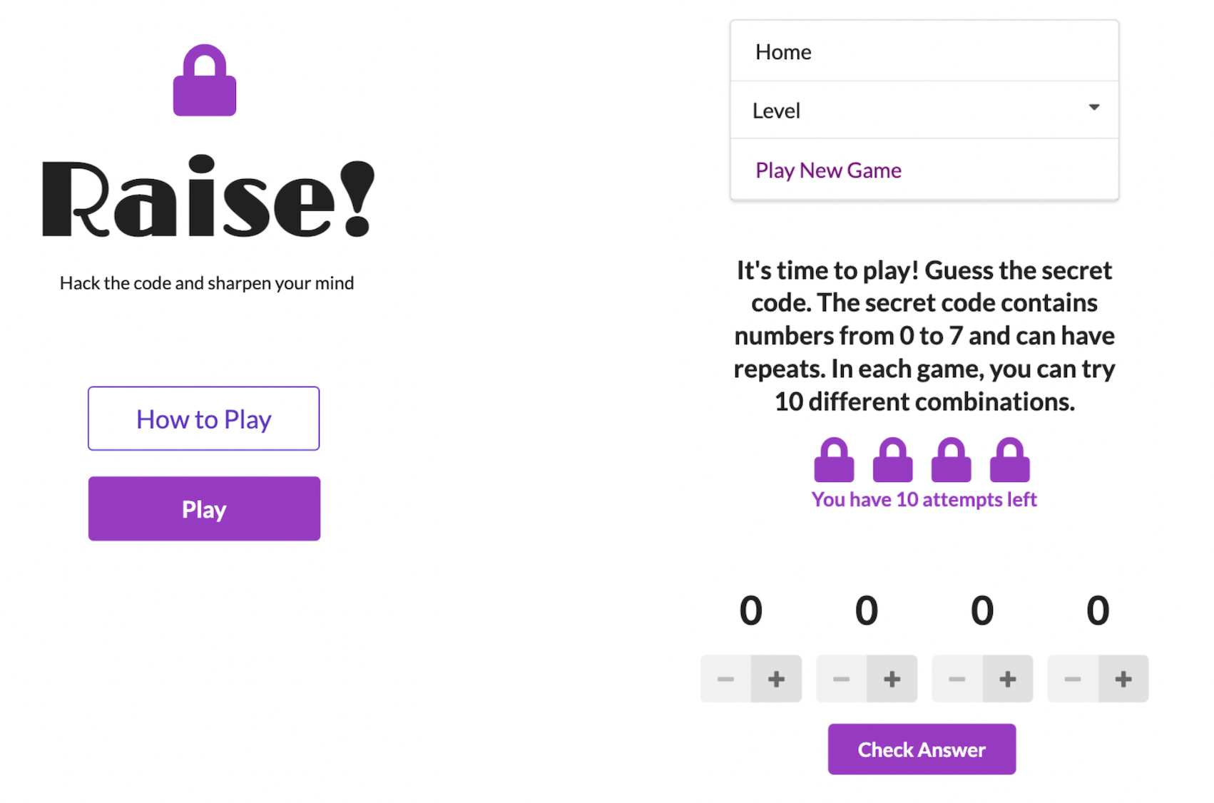 GitHub - nenadev21/reach-mastermind1: Mastermind game for REACH application. Player attempts to ...
