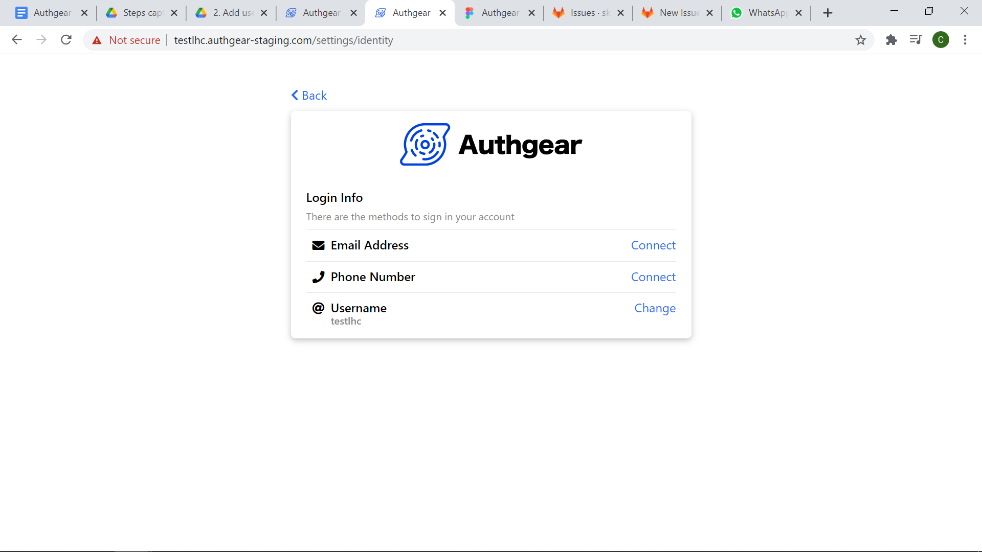 [Portal, Settings] Display "More" button when all information is shown · Issue #1061 · authgear ...