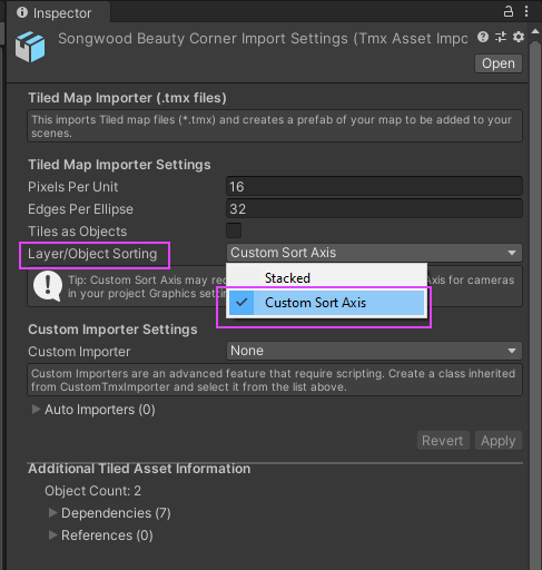 Chunk tiles sorting differently based on position within map · Issue #222 · Seanba ...