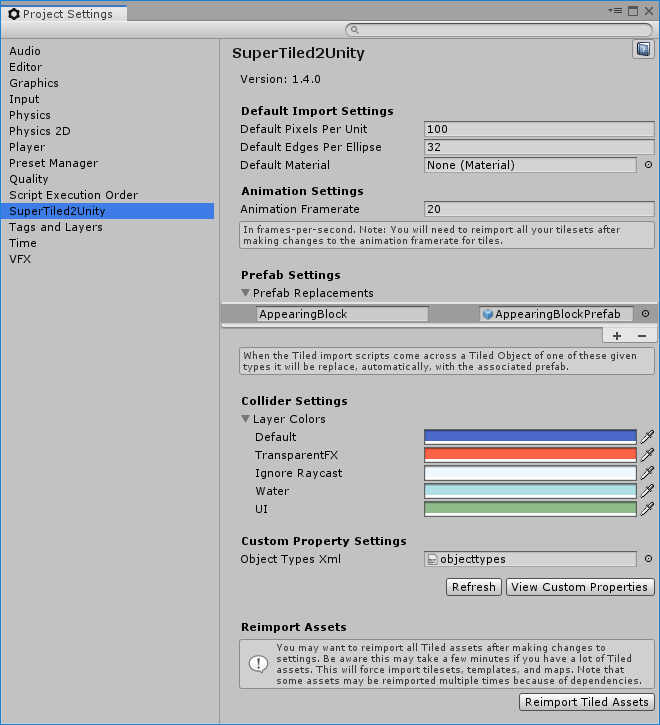 Please rename ST2U settings menu entry or integrate into Unified Settings window get rid of ...