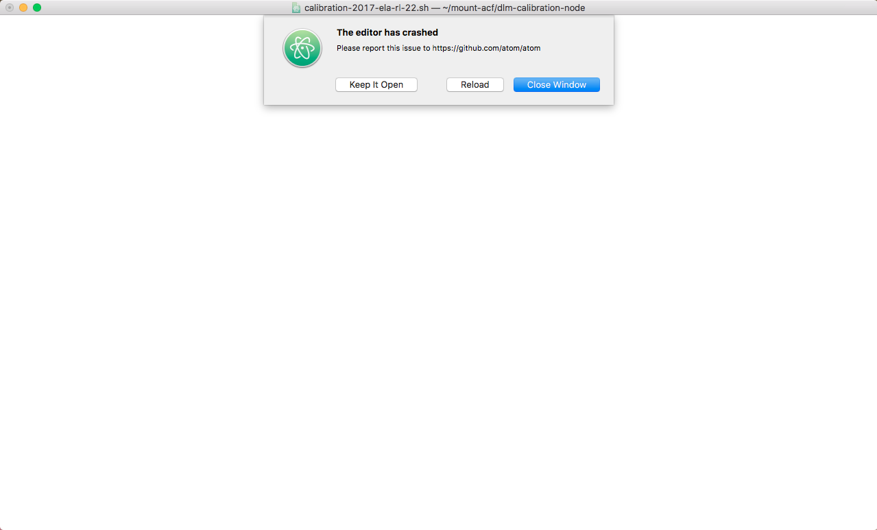 Atom hangs and crashes repeatedly · Issue #14874 · atom/atom · GitHub