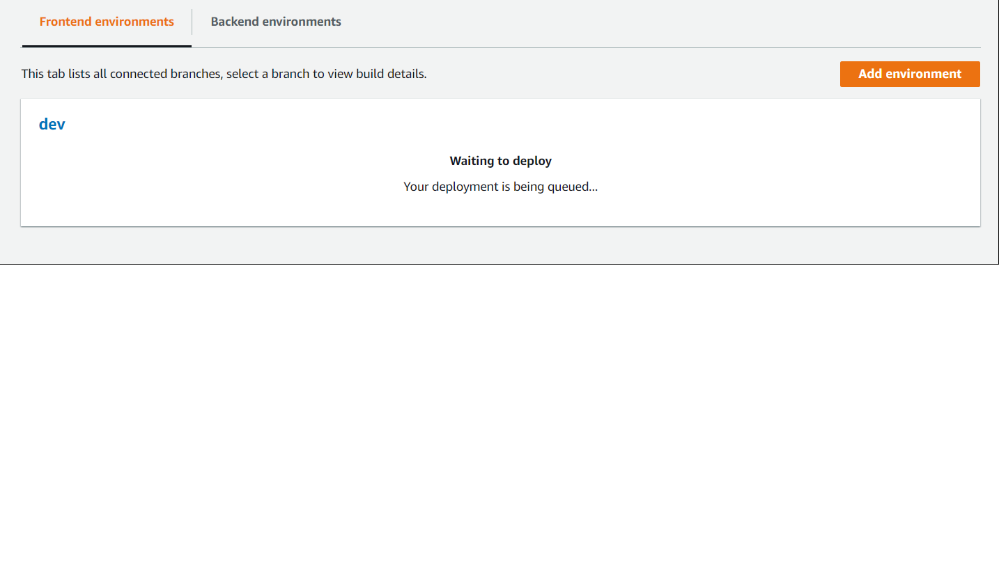 Waiting To Deploy Your Deployment Is Being Queued · Issue 1455 · Aws Amplify Amplify Hosting