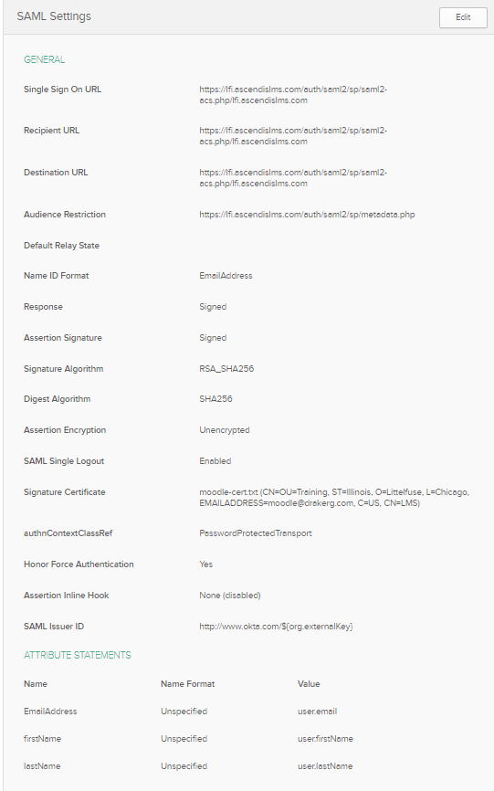 Okta and Moodle metadata issue · Issue #473 · catalyst/moodle-auth_saml2 · GitHub