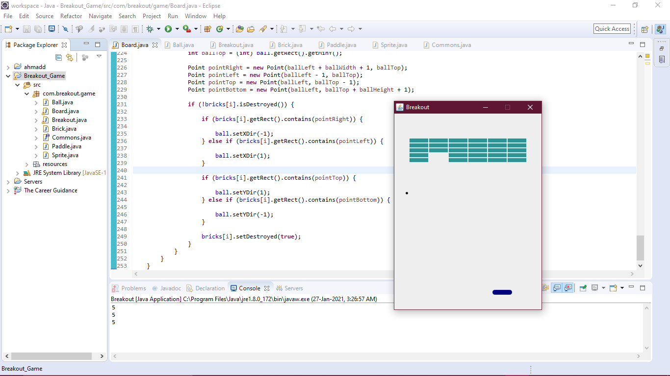 GitHub - nehanaaz15/Breakout-ball-game