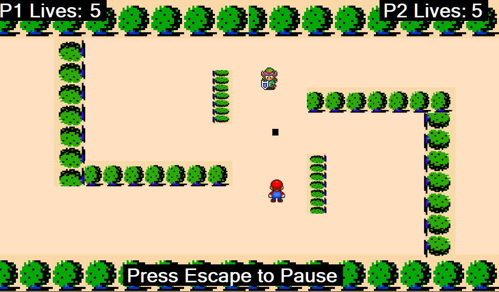GitHub - TobinTojo/Battle-Arena: 2 player duke out shooter featuring ...