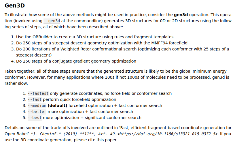 SMILES -> OXYZ coordinate generation --gen3D not correctly identifying forcefield · Issue #2585 ...