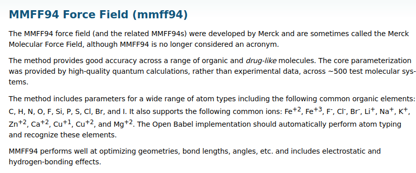 Smiles Oxyz Coordinate Generation Gen3d Not Correctly Identifying Forcefield · Issue 2585