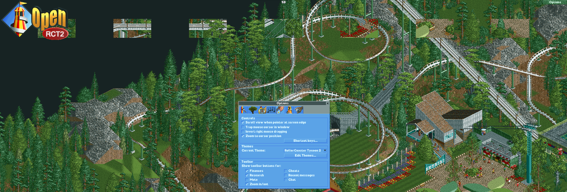 UI elements break with expirimental lighting · Issue #19974 · OpenRCT2 ...