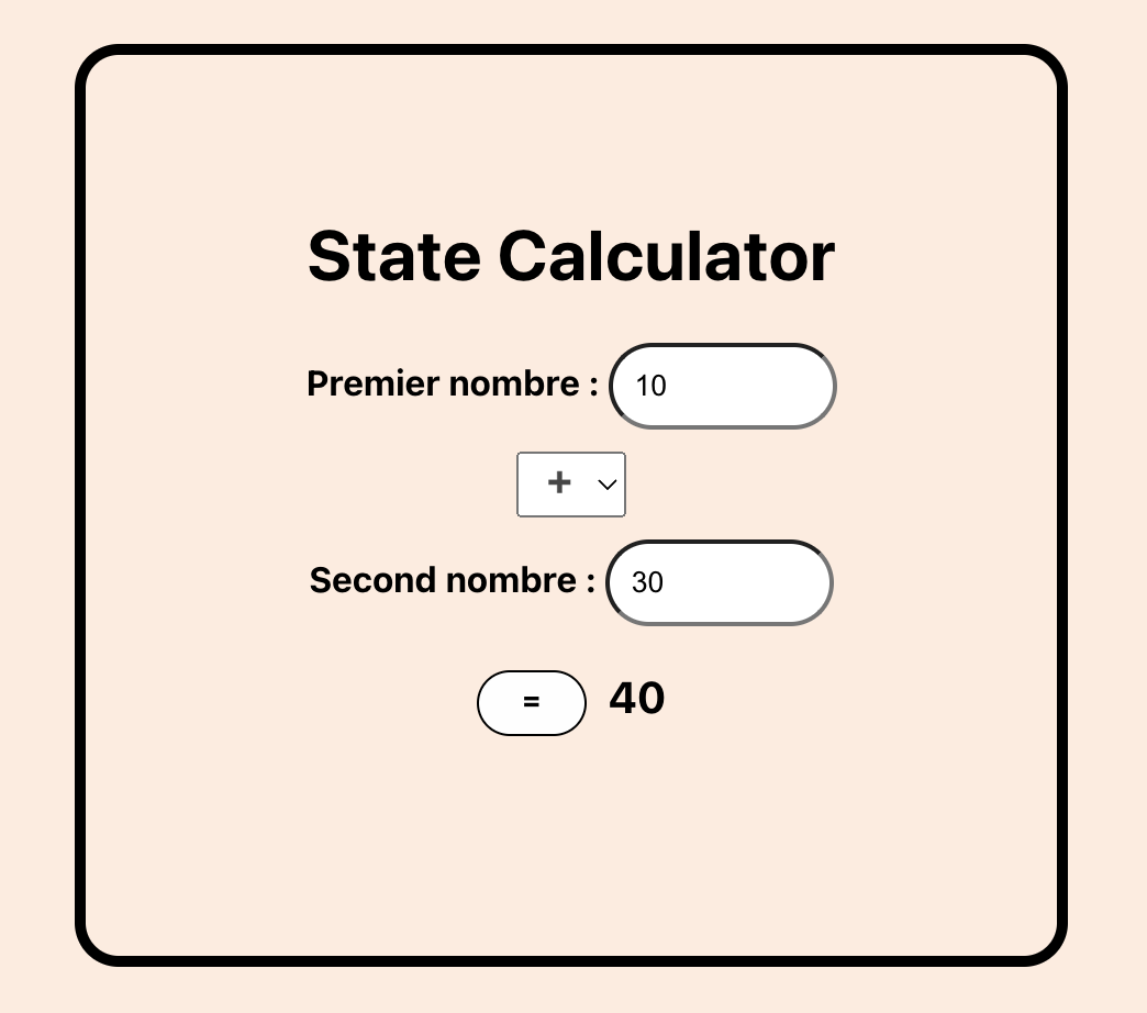 GitHub - edobxt/state-calculator: Calculatrice utilisant le state en React