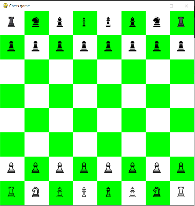 GitHub - Kyle-Hasan/Chess-game: chess game made using pygame library in ...