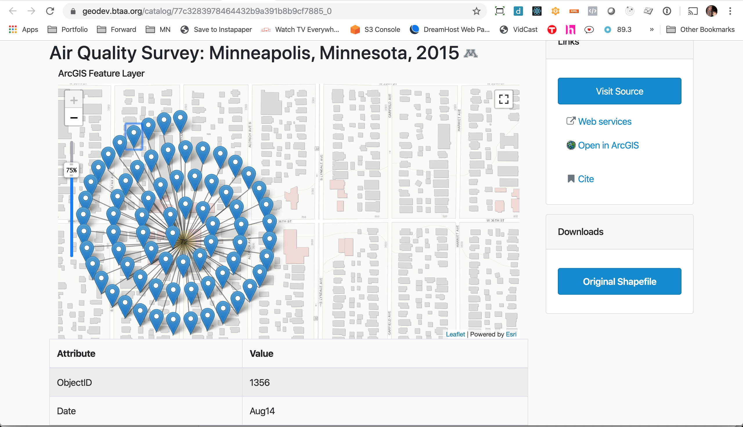 Adjust zoom levels for feature layer clusters · Issue #267 · geobtaa/geoportal · GitHub