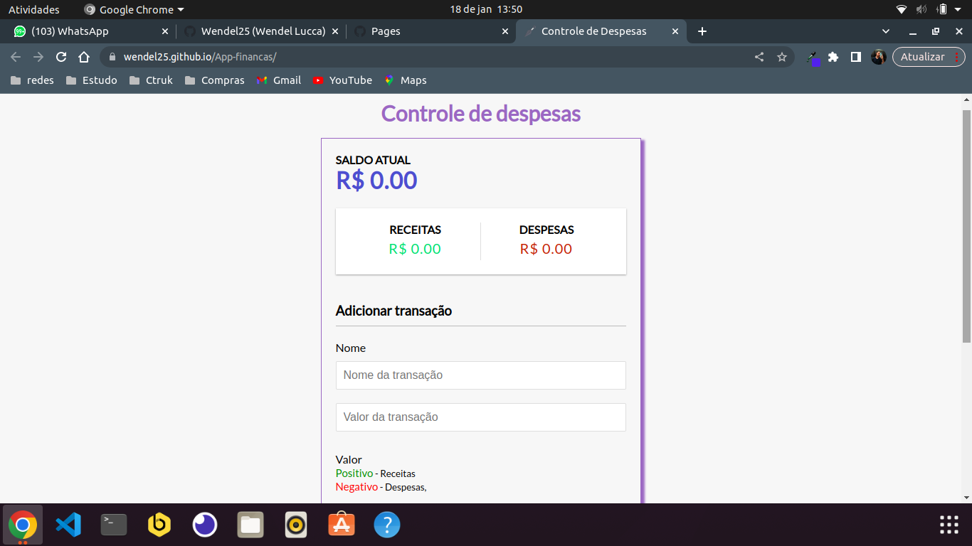 GitHub - Wendel25/Controle-de-estoque