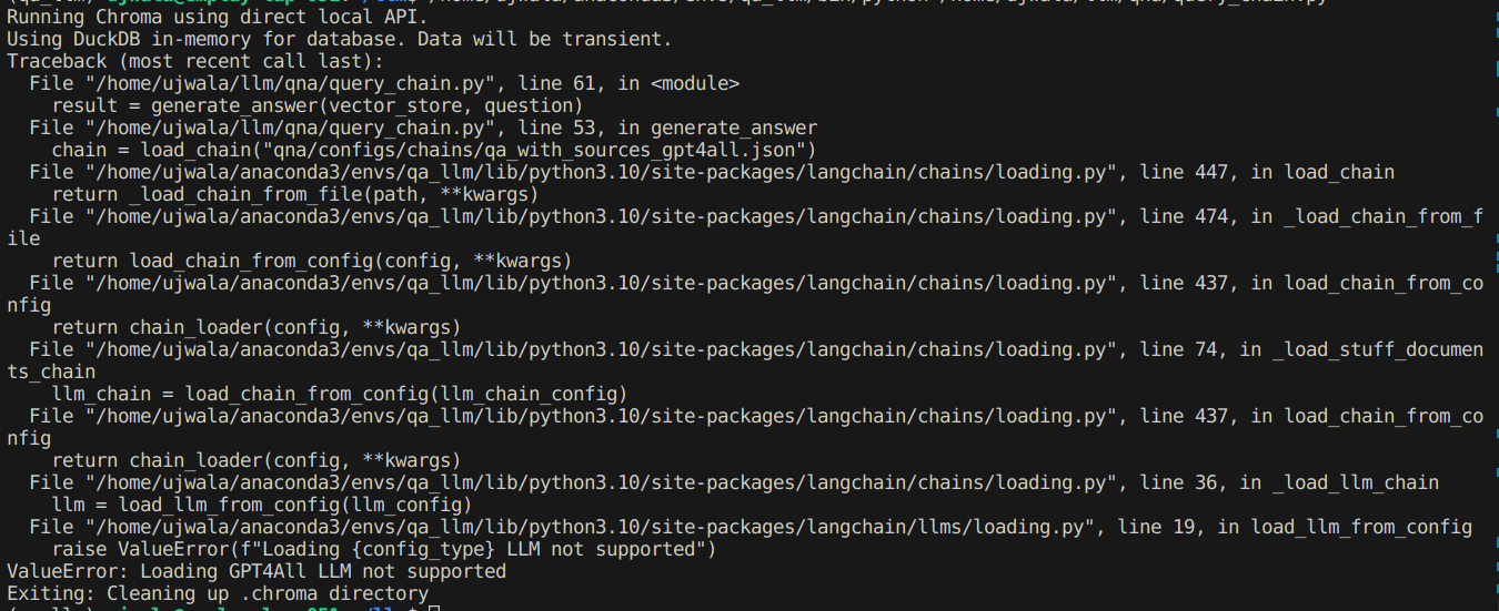 gpt4all+langchain_chain(RetrievalQAWithSourcesChain) · Issue #7475 ...