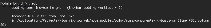 Blocking Bug 3 0 No Longer Compiles With Webpack Sass Loader · Issue 452 · Jgthms Bulma · Github