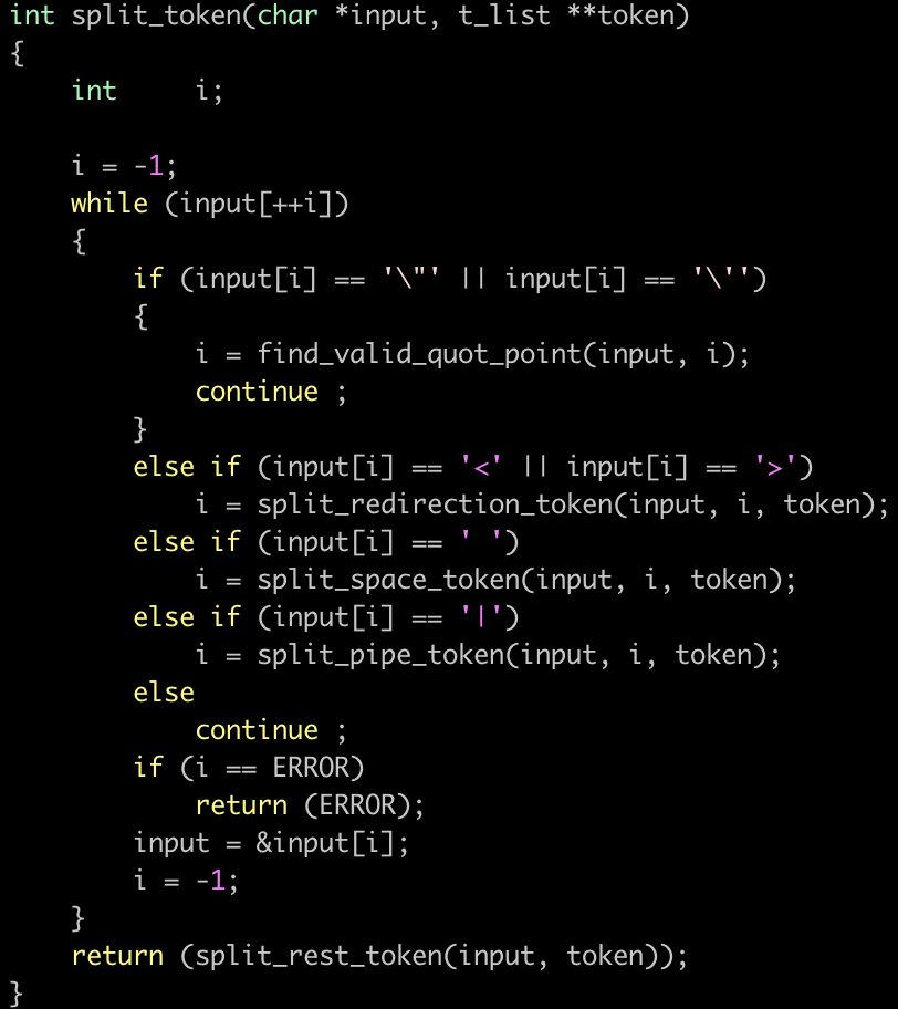 GitHub - chicjhpark/minishell